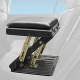 Miumaeov 4-Level Adjustable Footstool, Portable Foot Rest Stool for Car ...