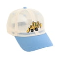 Boys Sun Hat Kids Summer Mesh Excavator Baseball Cap Breathable Outdoor ...