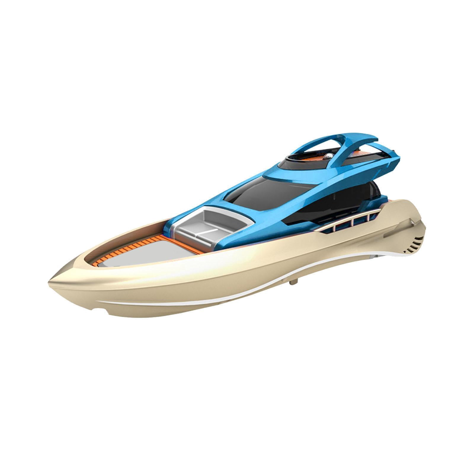 Barco de control remoto CUTICAT Lancha rápida RC Azul | Walmart en línea