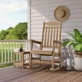 Naipo Patio Rocking Chair All-Weather, Porch Rocker Chair 400 lbs ...