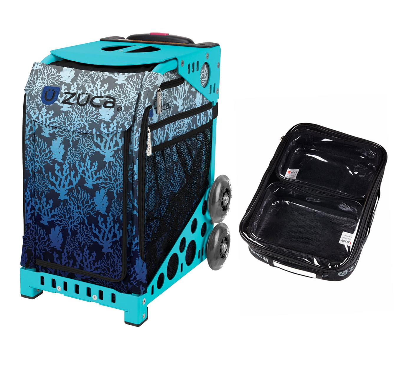 Zuca 18" Sport Bag - Reef with 1 Large and 2 Mini Utility Pouches ...