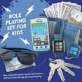 Stargo Boys Pretend Play Wallet Set with Toys, Cellphone, Smartwatch ...