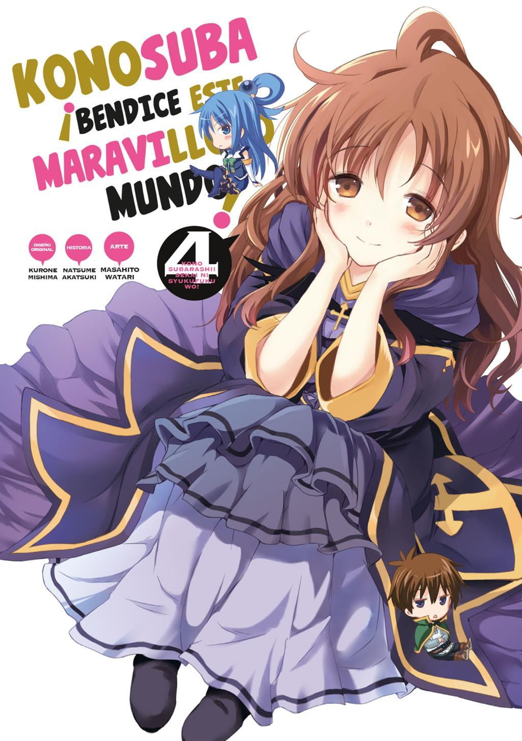 KONOSUBA BENDICE ESTE MARAVILLOSO MUNDO 4 EDITORIAL KAMITE | Walmart en línea