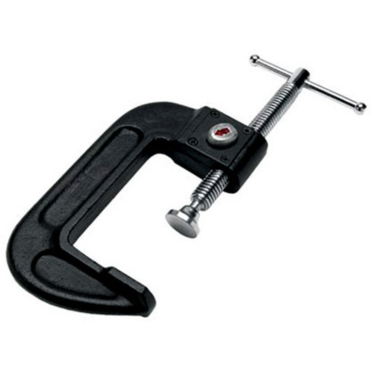 Hyper Tough 4-Inch Push Button Quick Release C-Clamp