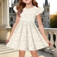 Summer Dresses for Girls Girls Patchwork Pattern Party Dress with ...