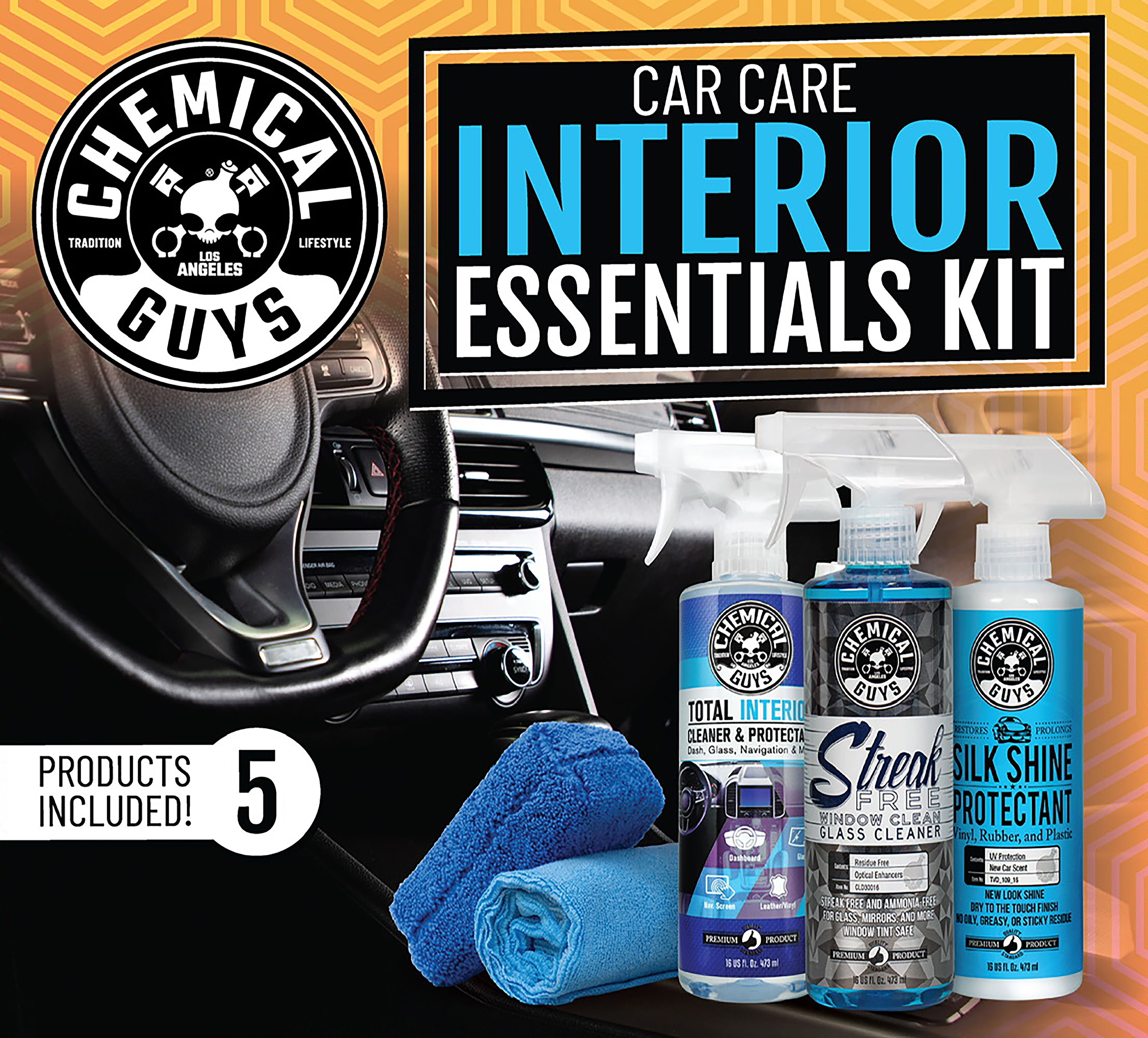 HOL356 Car Care Interior Esssential Kit (5 Items) – Walmart Inventory ...