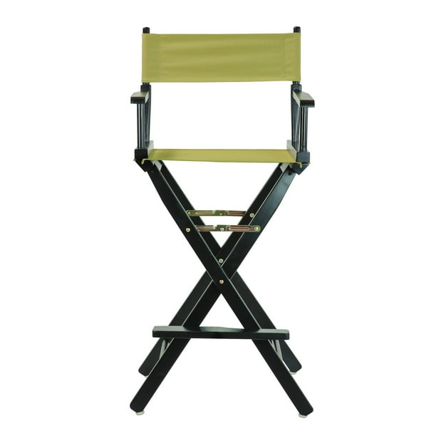 "30" Director's Chair Black Frame-Turquoise Canvas" - Walmart.com
