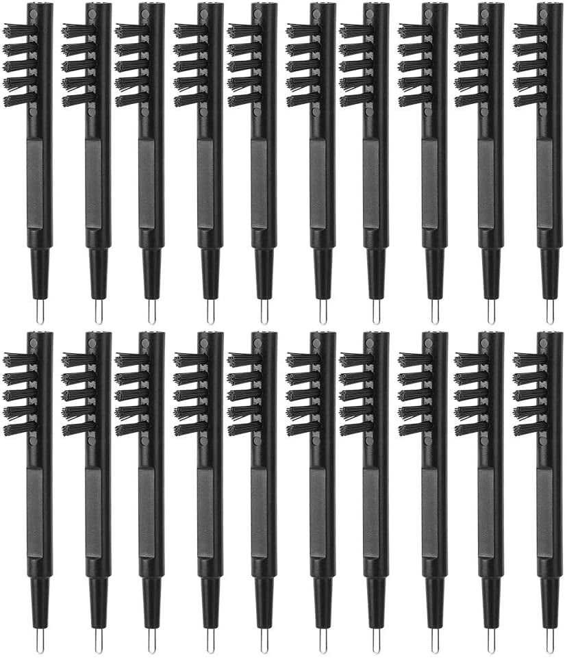Hearing Aid Cleaning Brush with Wax Loop and Magnet 20pcs Hearing Aid ...