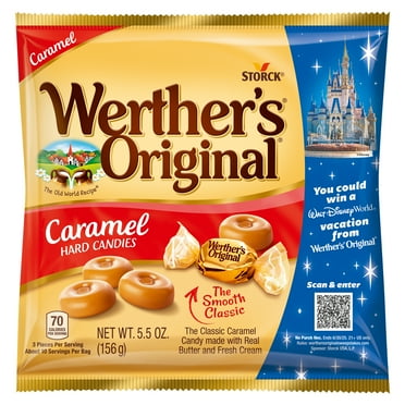 Werthers Original Creamy Caramel Filled Harvest Apple Candy, 8.57 Oz ...