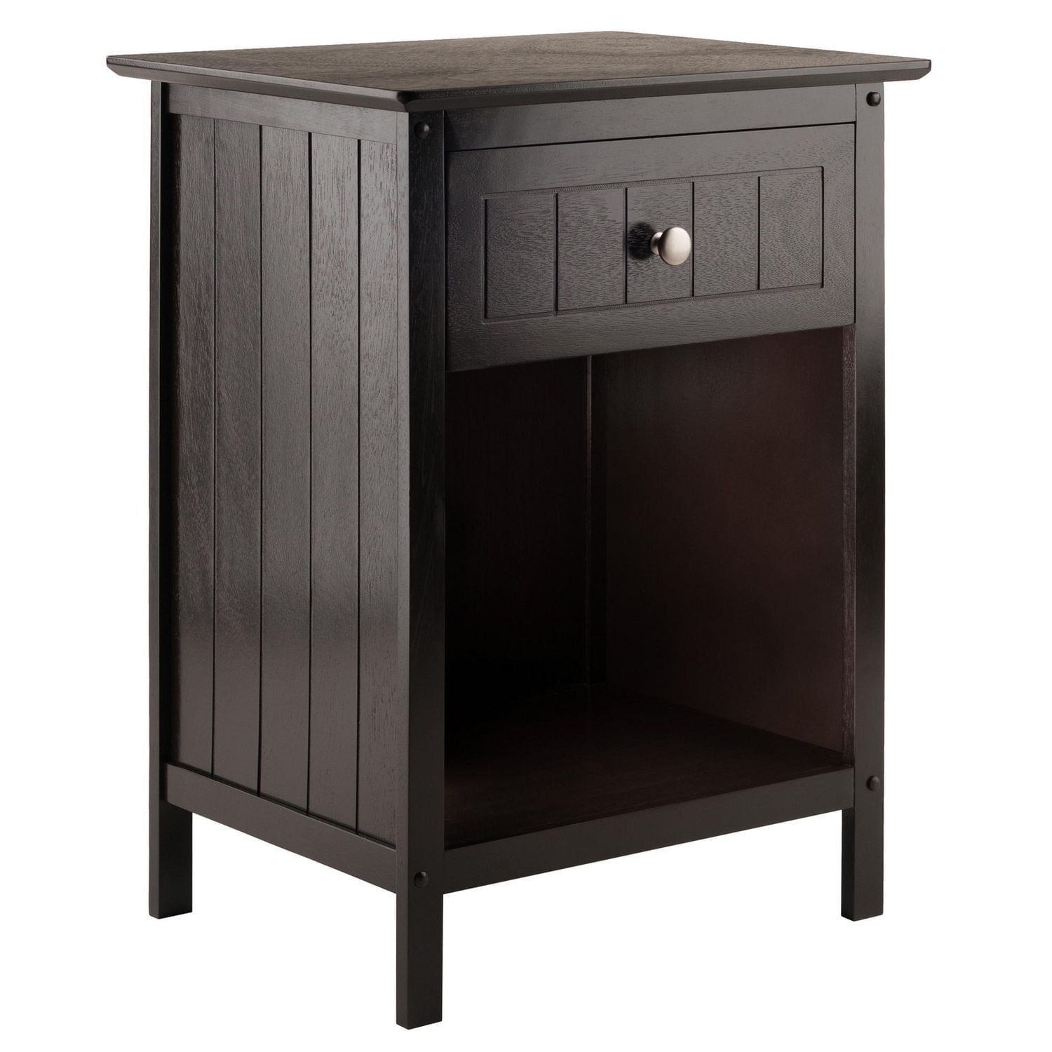 Click here for Winsome Blair Accent Table In Coffee Finish As Pic... prices