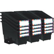 Tarifold PRO Wall Display Unit with 10 Display Pockets, Black - 20 ...