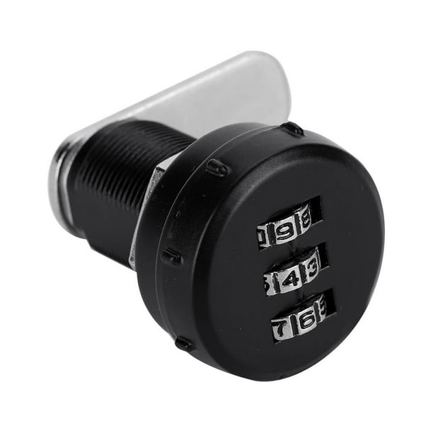 Cabinet Coded Lock,3 Digit Code Combination Coded Lock Code Lock ...