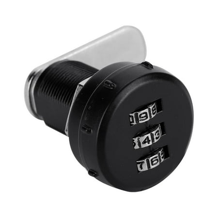 Cabinet Coded Lock,3 Digit Code Combination Coded Lock Code Lock ...