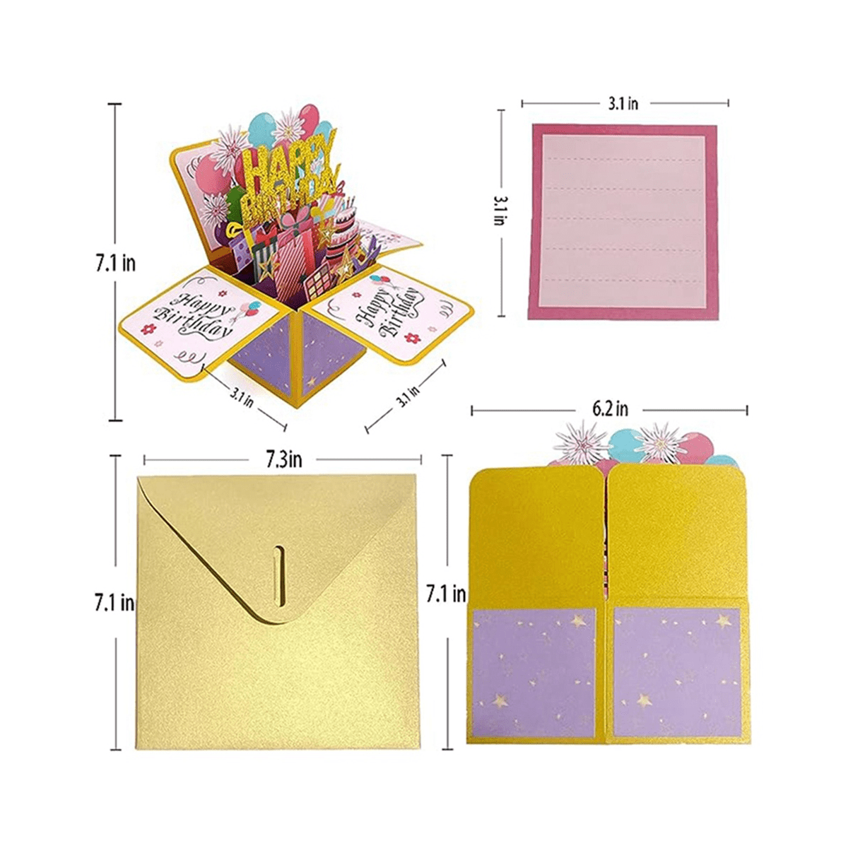 Click here for Unbranded Birthday Greeting Card Three-Dimensional... prices