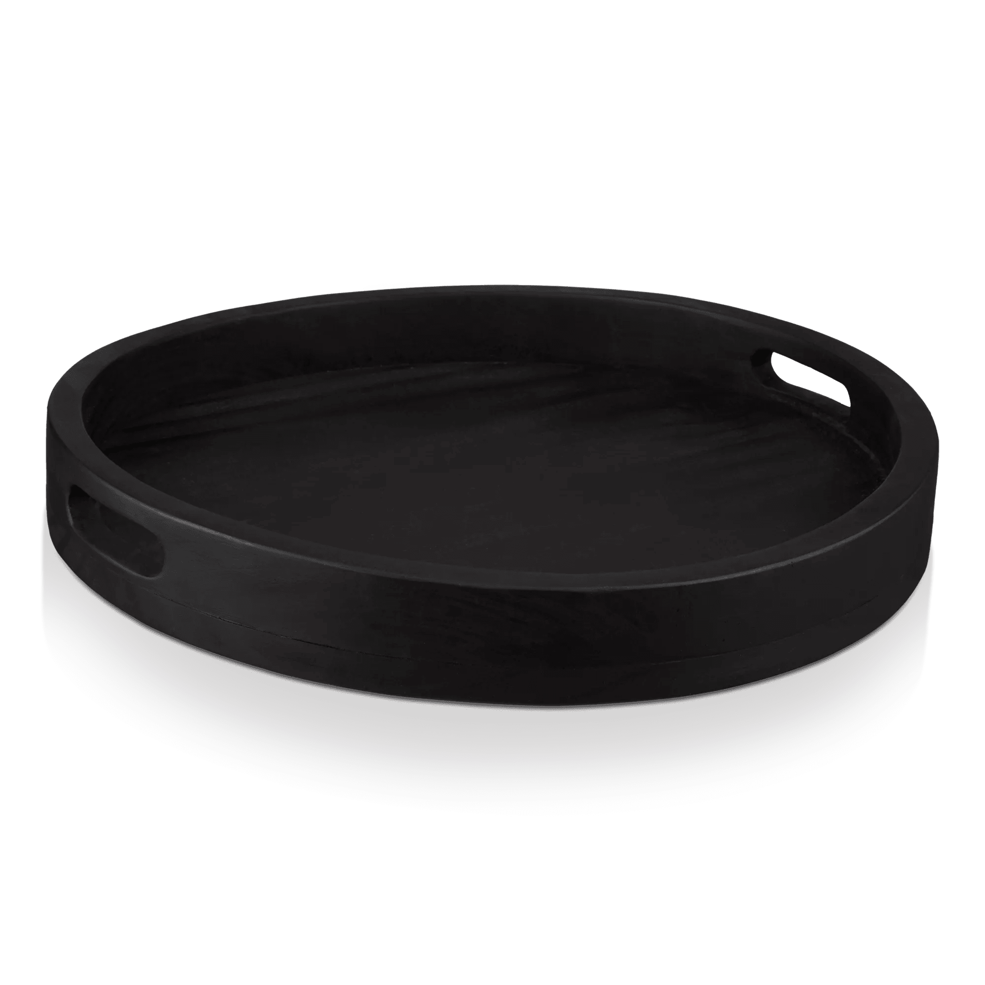 Click here for Bouclair Black Wood Tray 15.75 prices