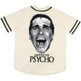 American Psycho Mens Baseball Jersey, Patrick Bateman Athletic Casual ...