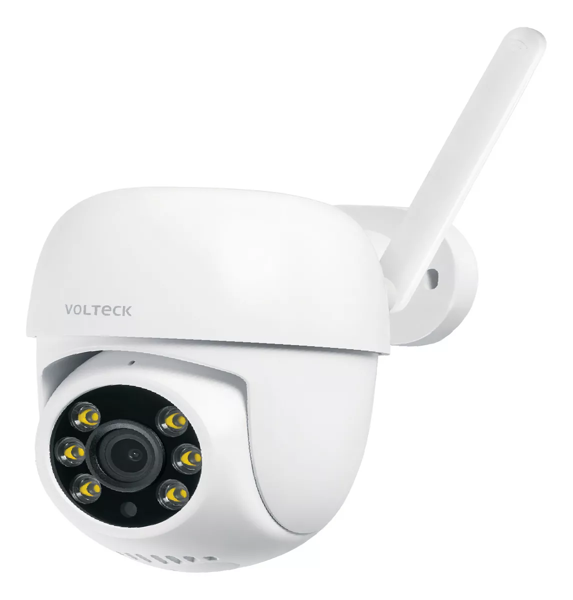 Cámara Wifi Robotizada Tipo Domo 3 MP, Volteck CTV-31W Color Blanco ...