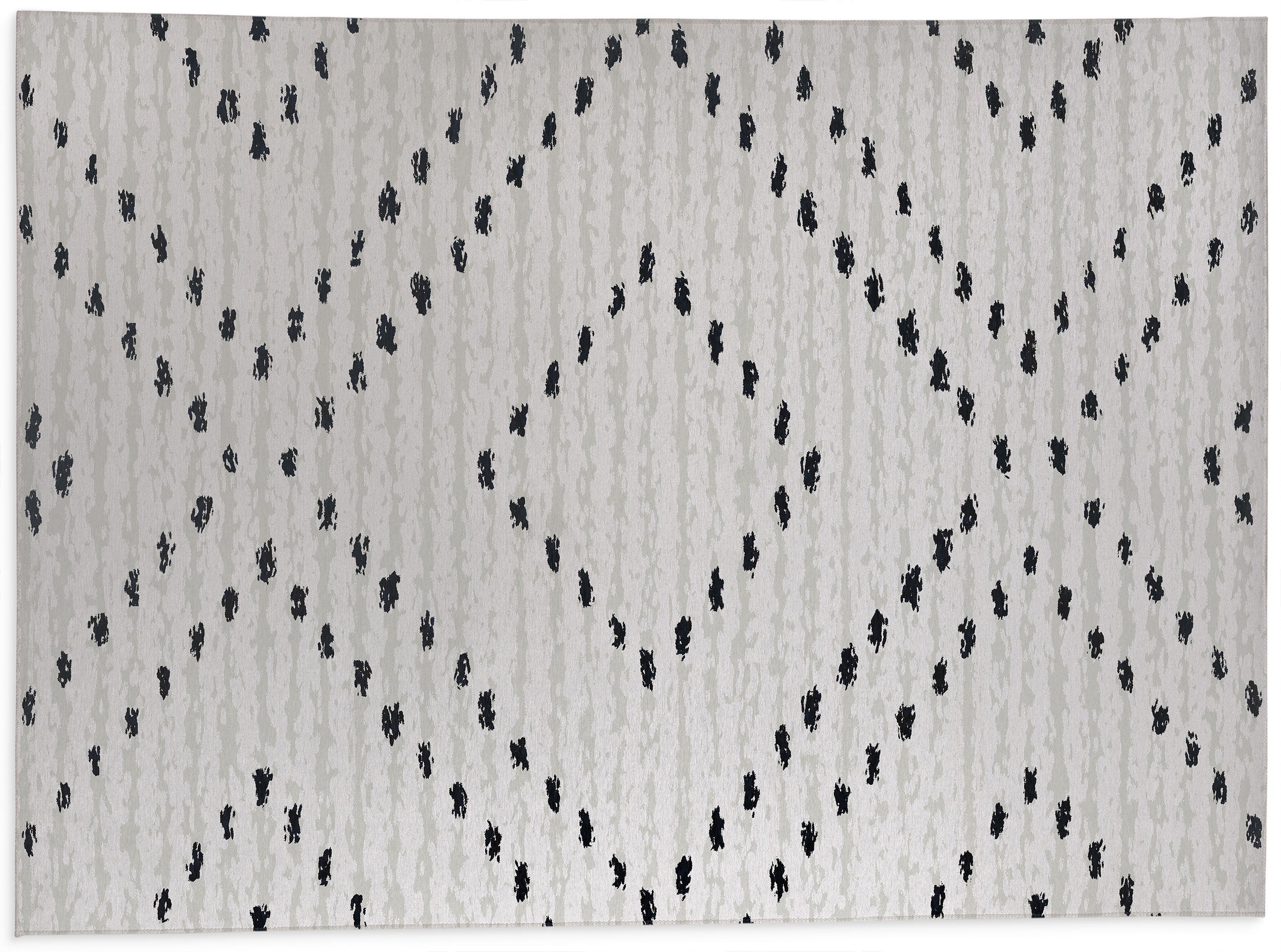 Parson White & Black Office Mat by Kavka Designs - Walmart.com