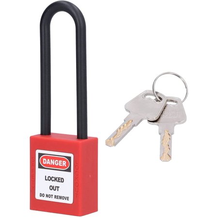 Industrial Security Padlocks Engineering Plastics Safety Lock Out Key ...