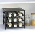 Large NEX 3-Tier 18-Bottle Spice Rack Organizer with Big Drawers ...