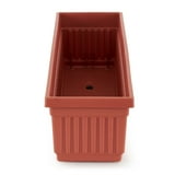 HC Companies 30 Inch Fluted Plastic Venetian Garden Flower Window Box ...