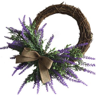 Nearly Natural 22" Spring Floral Wreath - Walmart.com