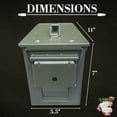 U.S. Military Issue 50 Cal Ammo Can (M2A1/M2A2), Solid Alloy Steel ...