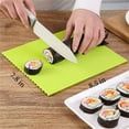 Sushi Making Kit, Silicone Sushi Mat, Non Stick Sushi Rolling Mat ...