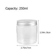 10 Pcs Small Plastic Container Reusable Multicooker Plastic Jars 250ml ...