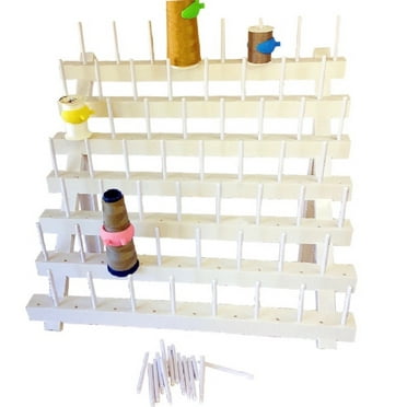 ThreadNanny 60 Spool Cone Threads Stand - Threads organizer rack for ...
