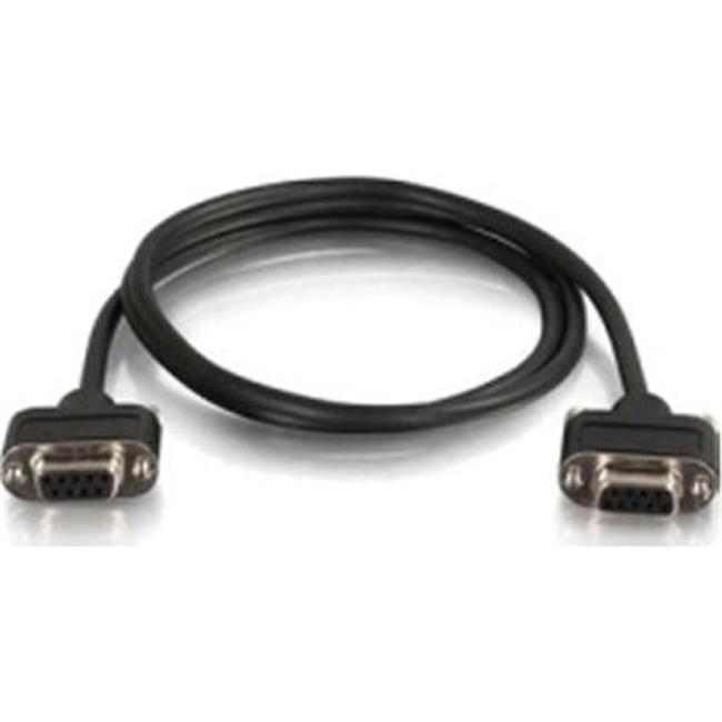 3ft Cmg-rated Db9 Low Profile Null Modem F-f - Walmart.com