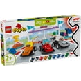 LEGO DUPLO Town F1 Race Cars & Drivers Playset - 10445 - Walmart.com