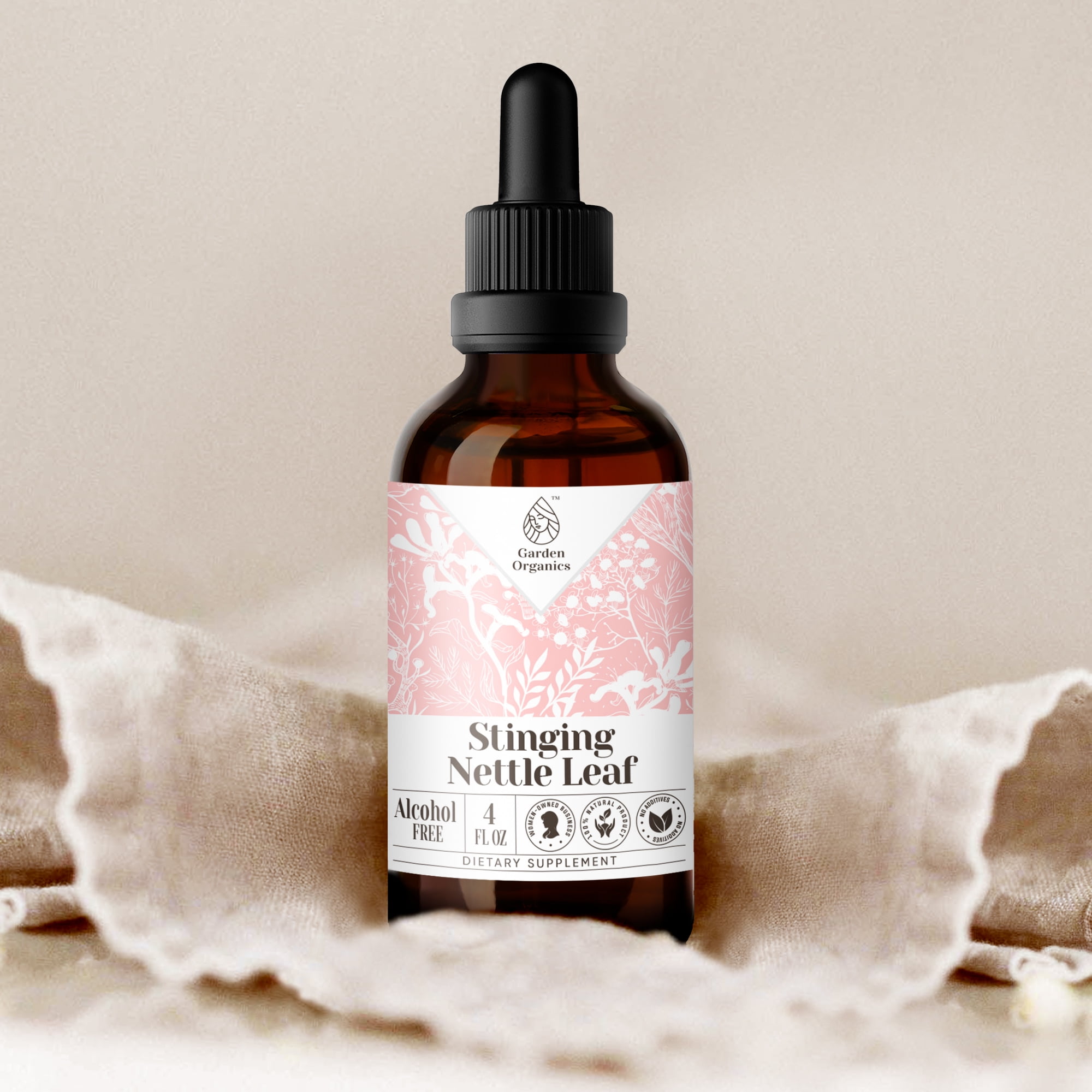 Garden Organics Stinging Nettle Leaf Tincture Alcohol-FREE Extract ...