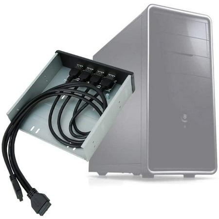 Optical Disk Driver Front Panel, 20Pin 4-Port USB 3.0 Hub Optical Disk ...