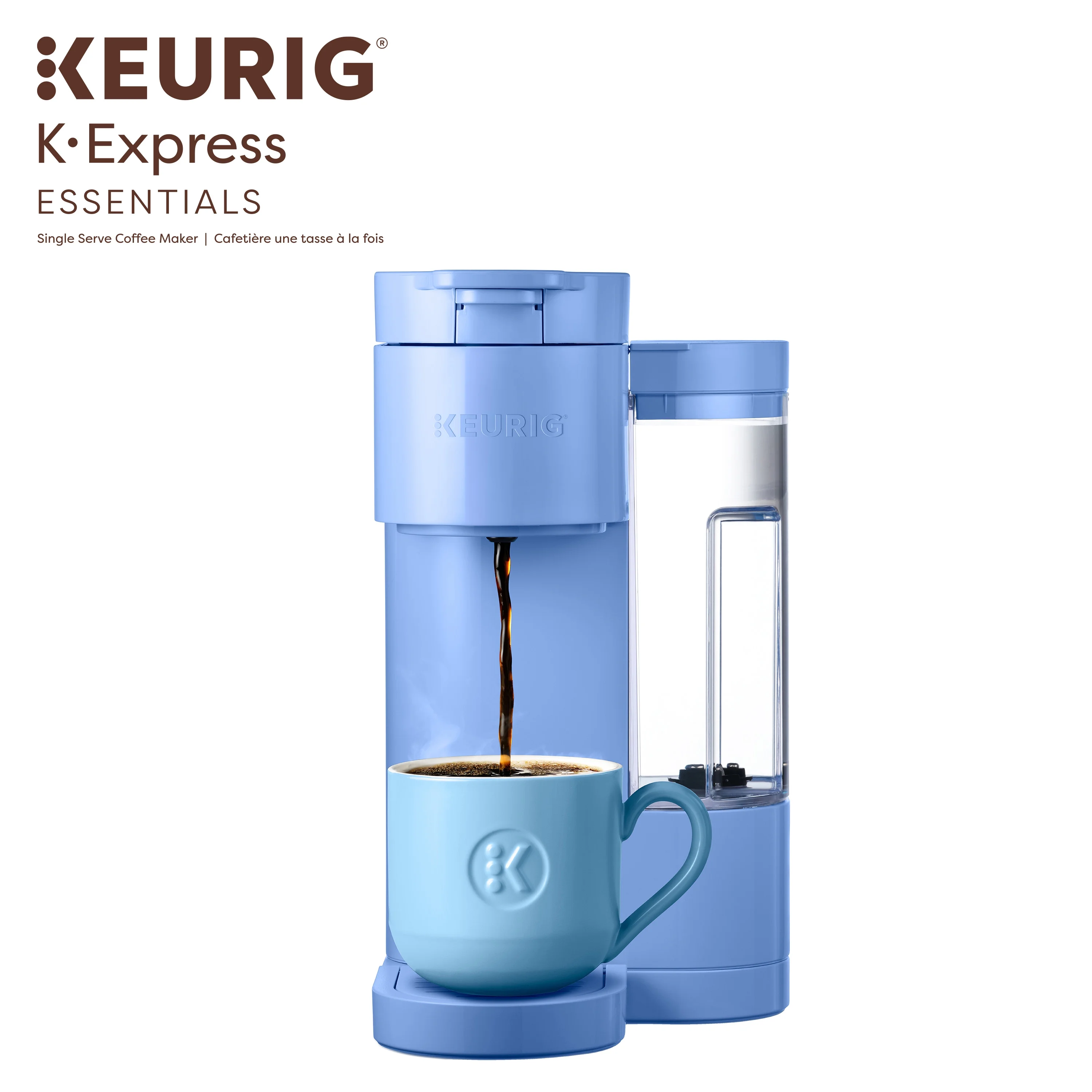 Keurig K-Express Essentials Single Serve K-Cup Coffee Maker, Bluebell ...