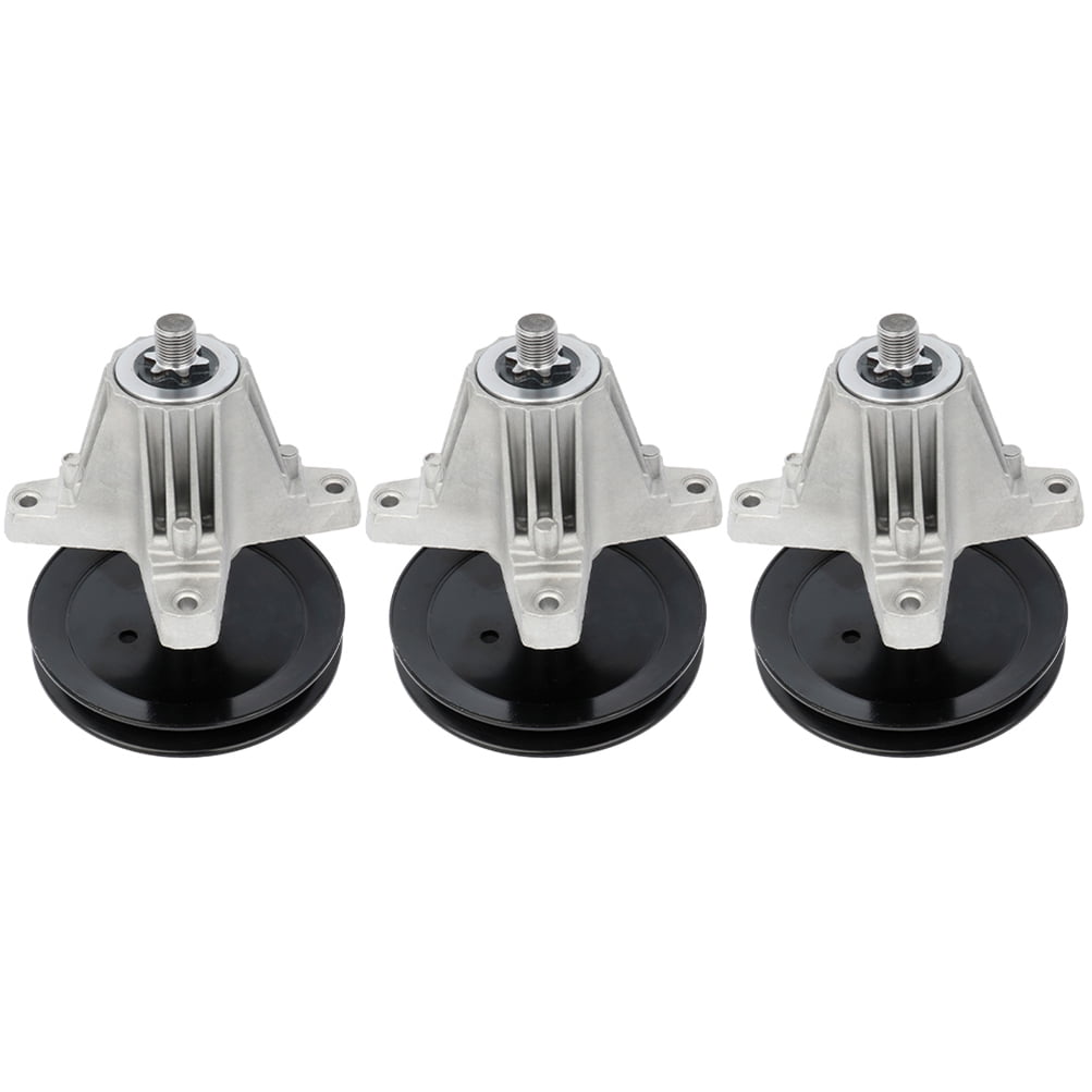 CCIYU 3 pack Mower Spindle Spindle Assembly with w/PULLEY BOLT fit for ...