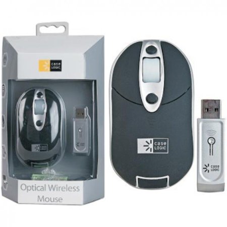 Case Logic Wireless Optical Mouse - USB - Black - Walmart.ca