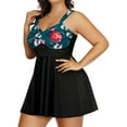 Rivelino Plus Size Two Piece Tankini Swimsuits For Women Bathing Suits
