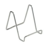 Tripar 6" Silver Painted Square Wire Display Stand for Plates, Artwork ...