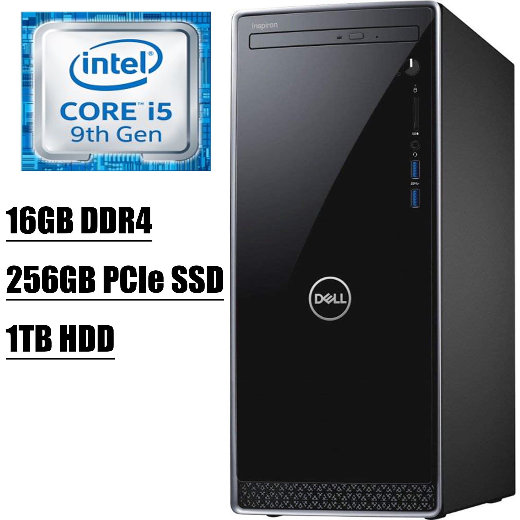 2020 Premium Dell Inspiron 3000 3671 Desktop Computer I 9th Gen Intel ...