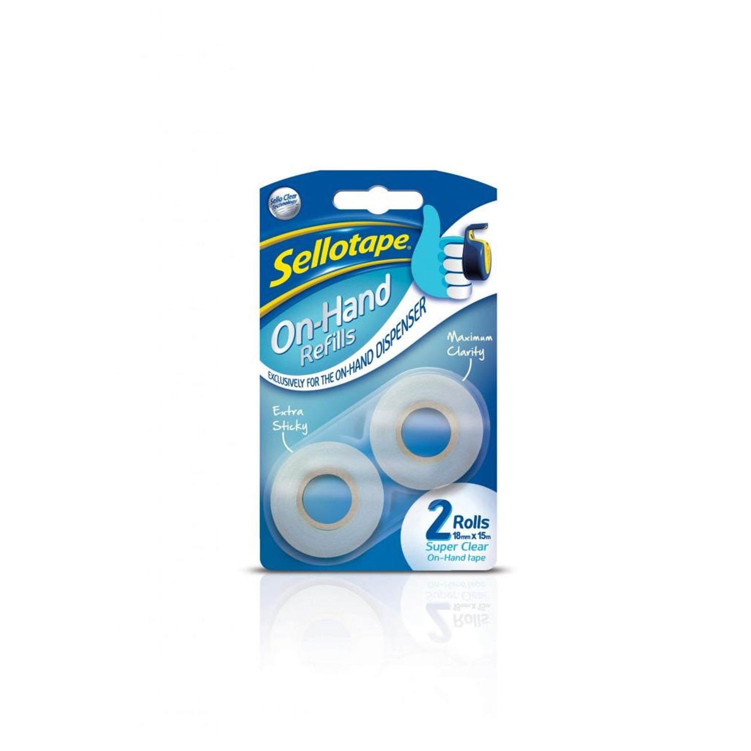 Click here for Sellotape On Hand Refill (Pack Of 2) Pack Of 2 prices