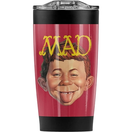 Mad Magazine Absolutely Mad Stainless Steel Tumbler 20 oz Coffee Travel ...