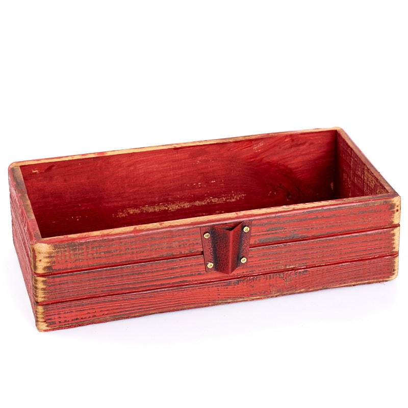 Boxes & Bins Home & Living Carousel Toy Box Vintage Red Fiberboard ...