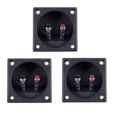 12 in. Ported Dual Hole Vented Triangle Speaker Box, Black - Walmart.com