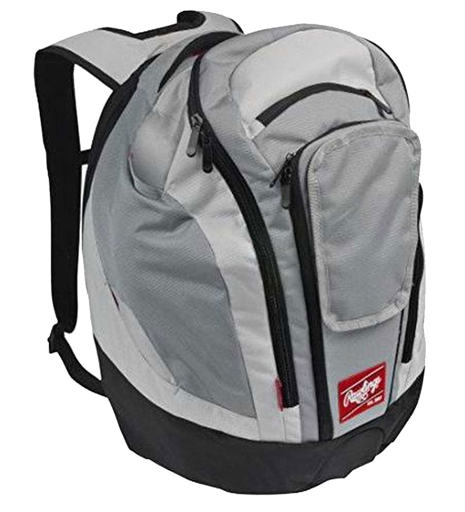 Baseball Legend Pro Baseball Backpack Holds 2 Bats, Stone Gray. LPBK-SG ...
