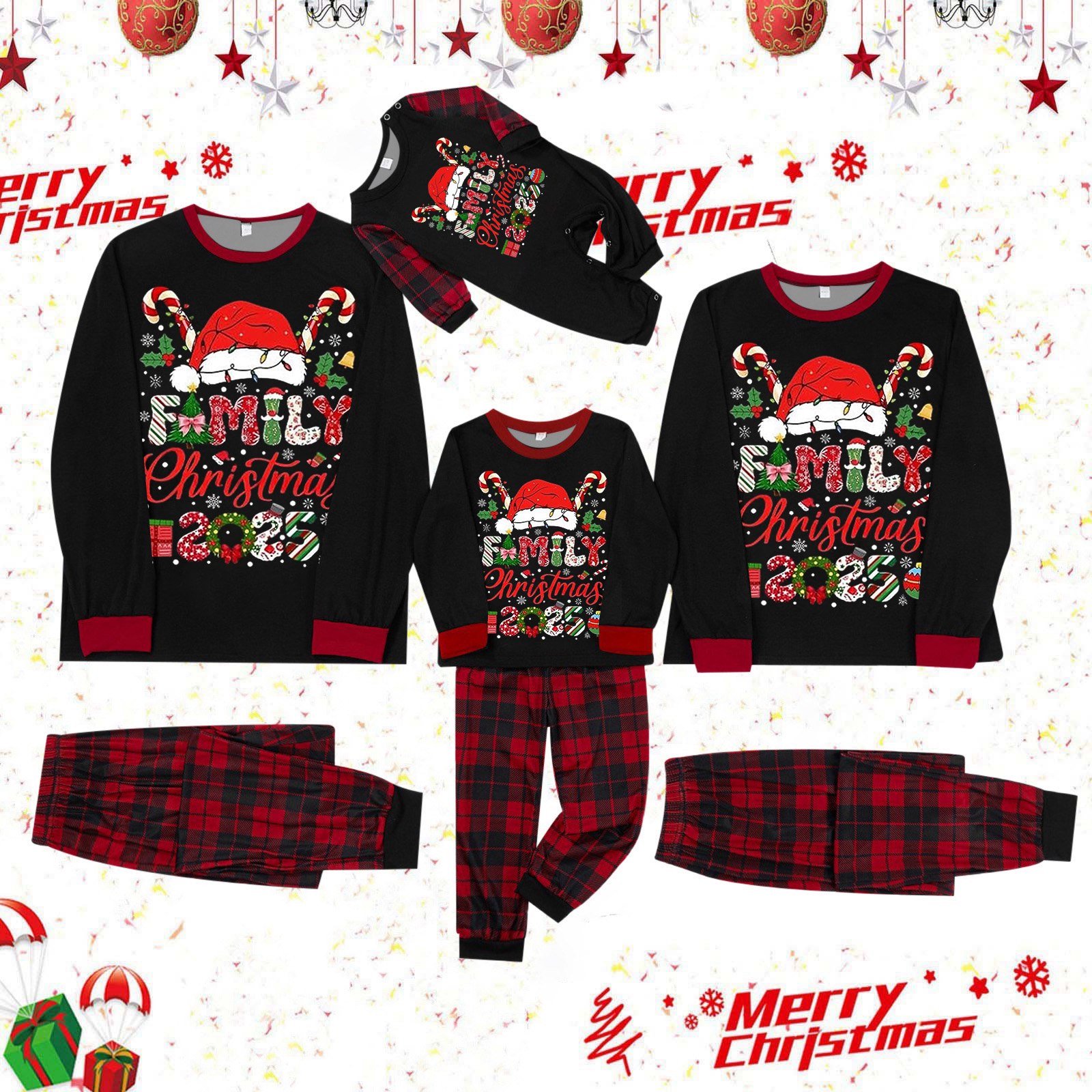 Click here for Zhanying Christmas Family Matching Pajamas Sets 20... prices