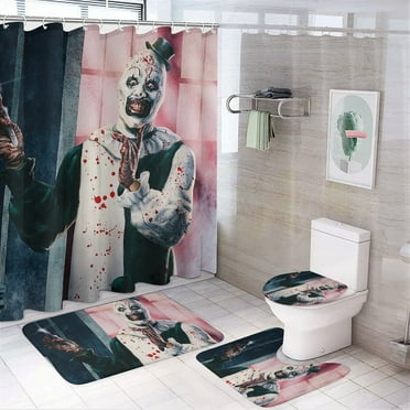 WPM 19 Piece Flocking Ceramic Bathroom Linen & Accessory Set with Bath ...