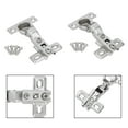2Pcs Hinges Set 25mm Furniture Hinge Soft Close Hydraulic Damper for ...