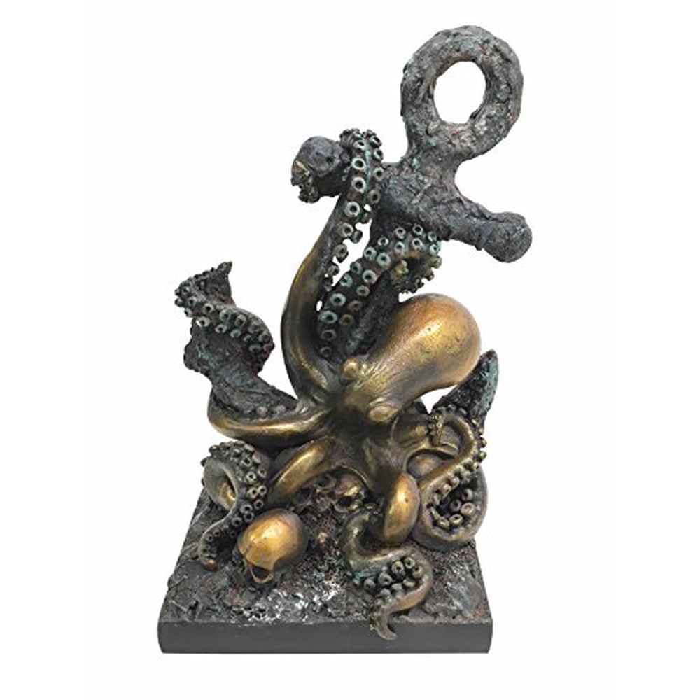 Ebros Giant Cthulhu Kraken Sea Octopus Kraken Hauling Anchor Decor ...