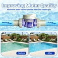 Salt Chlorine Generator, Saltwater Pool System with Salt Cell for Above ...